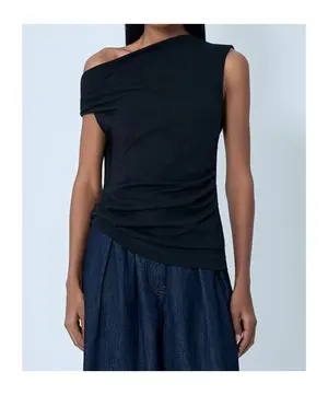 Dries Van Noten Henray Sleeveless Top - Black