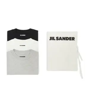 JIL SANDER 3 Packs Crewneck Short-sleeved T-shirt