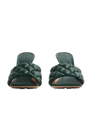 Bottega Veneta Quilted Padded High-heeled Sandals