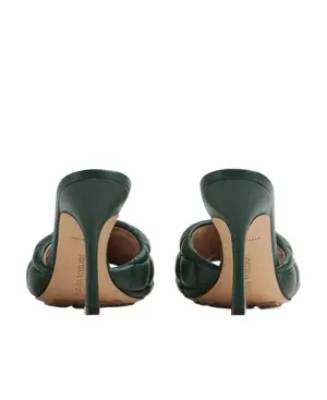 Bottega Veneta Quilted Padded High-heeled Sandals