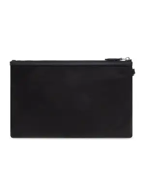 Bally Code Zipped Clutch Bag