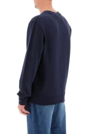Maison Kitsuné Fox Champion Printed Crewneck Sweatshirt
