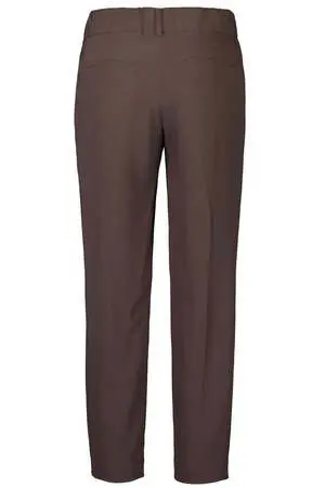 Brunello Cucinelli High-waist Cropped Trousers - Brown