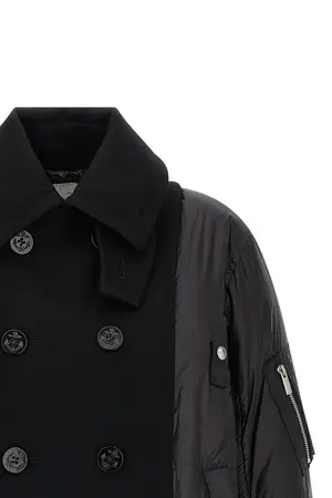 Sacai Double-breasted Down Jacket