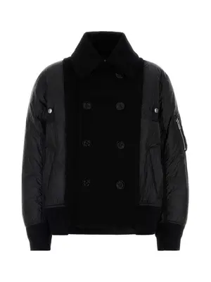 Sacai Double-breasted Down Jacket - No