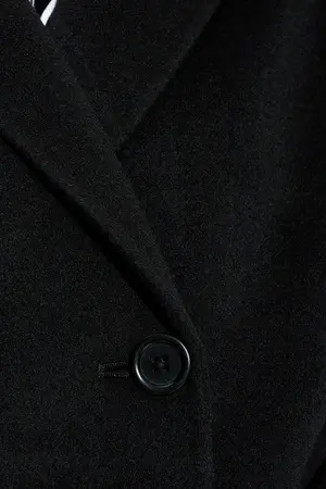 ANINE BING V-neck Double-breasted Coat - Black