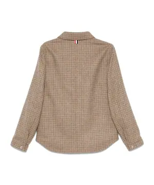 Thom Browne Gunclub Check Cheviot Tweed Utility Jacket