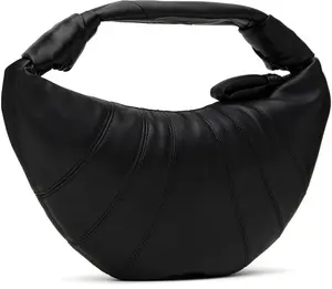 LEMAIRE Fortune Croissant Mini Top Handle Bag - Black