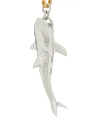 AMBUSH Gold Needle Shark Pendant Single Earring