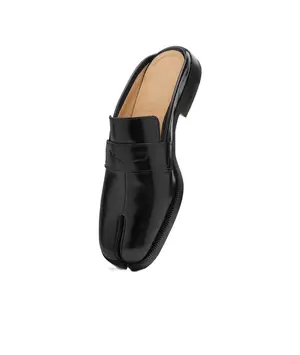 MAISON MARGIELA Tabi City Loafer Mules - Black