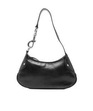 Mulberry Rivet Detailed Zipped Shoulder Bag
