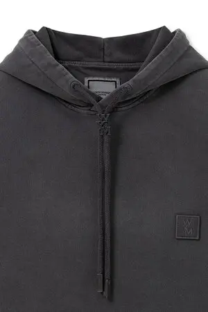 WOOYOUNGMI Logo Patch Hooded Sweater