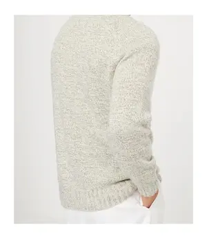 Brunello Cucinelli Marl-knitted Crewneck Jumper