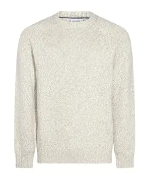 Brunello Cucinelli Marl-knitted Crewneck Jumper