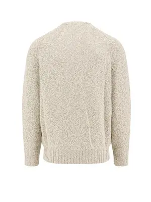 Brunello Cucinelli Marl-knitted Crewneck Jumper