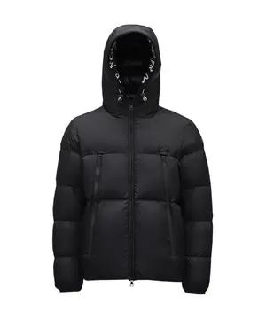 Moncler Zipped Hooded Down Puffer Jacket