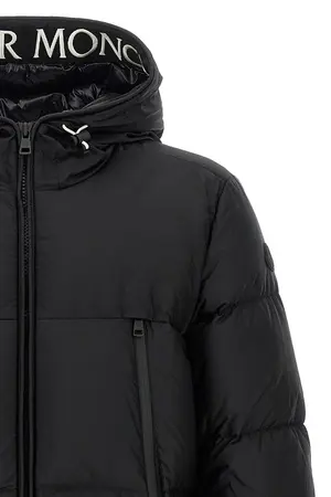 Moncler Zipped Hooded Down Puffer Jacket