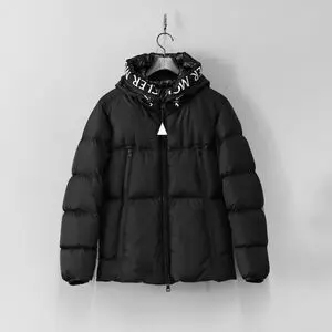 Moncler Zipped Hooded Down Puffer Jacket