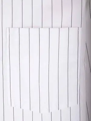 Comme Des Garçons Long-sleeved Shirt - White