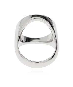 MAISON MARGIELA Minimal Logo Cut-out Detail Ring