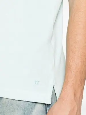 TOM FORD Short Sleeved Towelling Polo Shirt