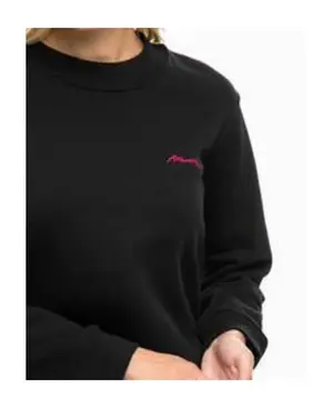 Emporio Armani Round Neck Long Sleeve Sweater With Logo Detail