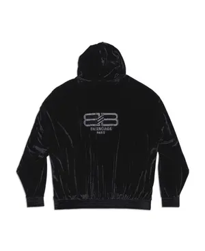 Balenciaga Bb Paris Strass Hoodie