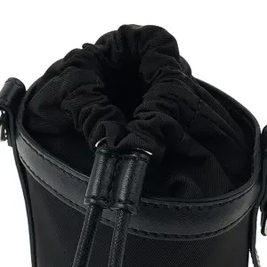 VIVIENNE WESTWOOD Logo Bucket Shoulder Bag