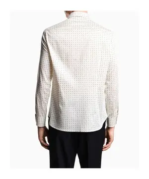 Emporio Armani Logo-print Long-sleeve Shirt