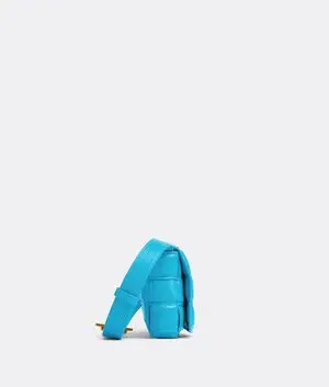 Bottega Veneta Padded Cassette Small Crossbody Bag - Blue