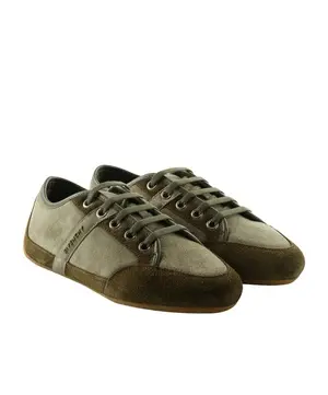 Givenchy Lace-up Panel Sneakers - Khaki