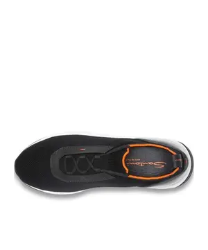 Santoni Panelled Knitted Sneakers