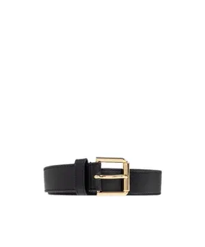 Givenchy Voyou Belt In Shiny Leather - Black