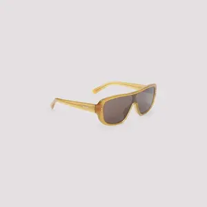 Jacquemus Shield Frame Sunglasses - Brown