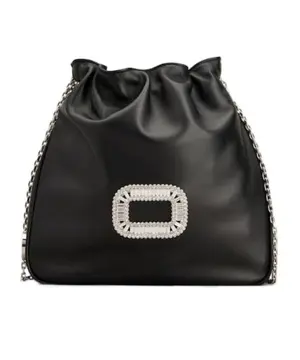 ROGER VIVIER Pilgrim Mini Bag With Crystal Buckle