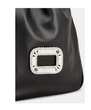 ROGER VIVIER Pilgrim Mini Bag With Crystal Buckle