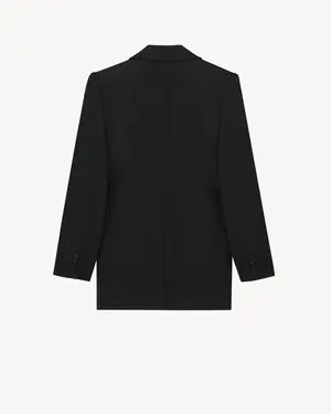 Saint Laurent Single-breasted Blazer - Black