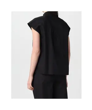 Woolrich Cap-sleeved Shirt With Lapel Collar