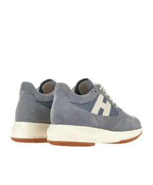 Hogan Interactive Lace-up Sneakers - Light Blue
