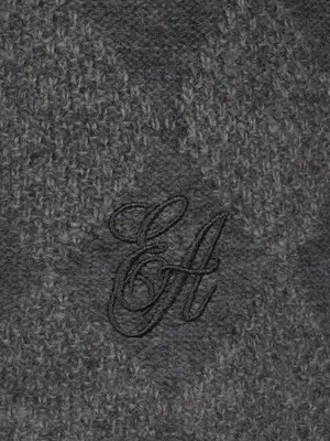 Emporio Armani Diamond-pattern Button Cardigan