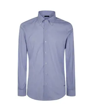 FAY Logo-embroidered Shirt