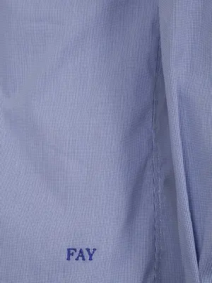 FAY Logo-embroidered Shirt