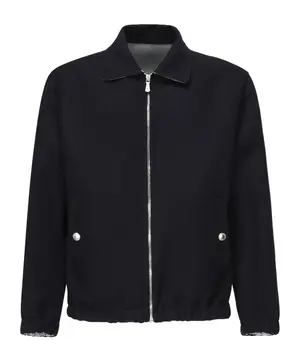 Eleventy Zip-front Drawstring Coat