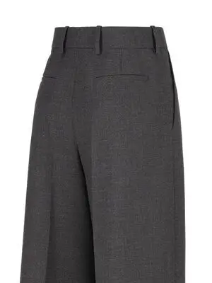 Givenchy Wide-leg Tailored Trousers - Black