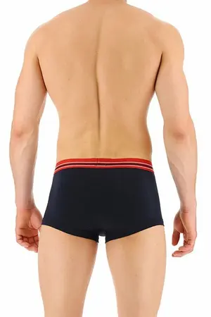 Emporio Armani Navy Blue Logo Underwear - Black
