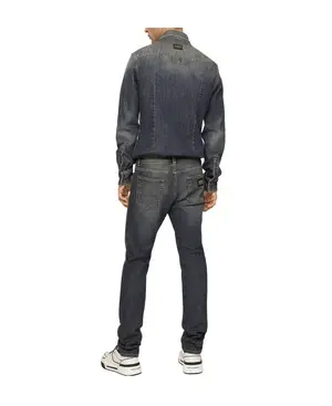 Dolce & Gabbana Slim Cut Jeans - Black