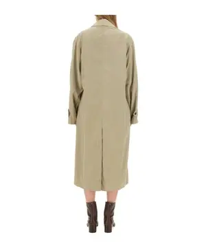 MAISON MARGIELA Peached Trench Coat - Nude
