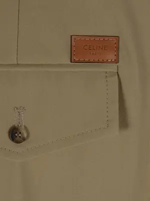 Celine Chinos In Cotton Cloth