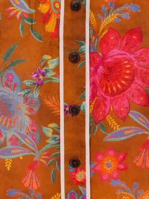 Zimmermann Ginger Floral-print Silk Blouse