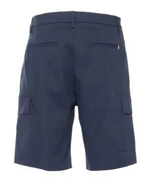 K-WAY Knee-length Cargo Shorts - Blue